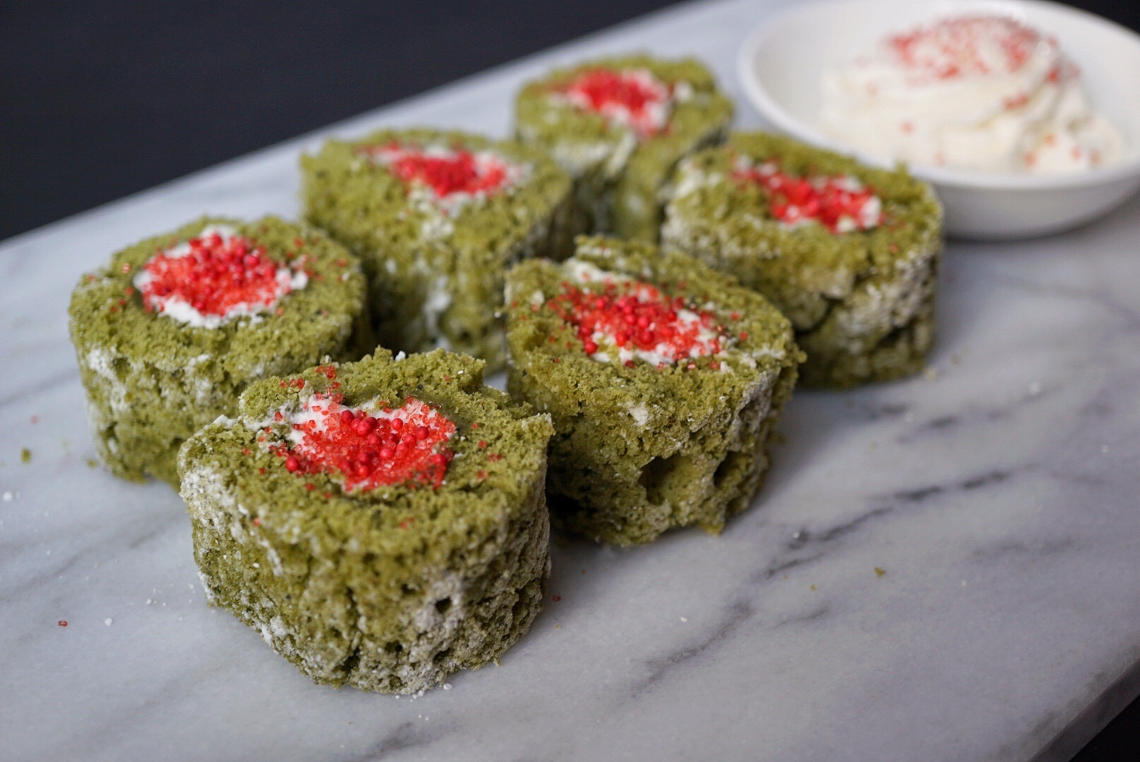 My Dessert in Disguise – Matcha Cake Sushi Rolls – My Dessert Diet