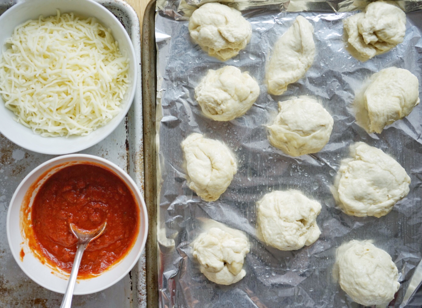 Stuffed Pizza Balls! – My Dessert Diet